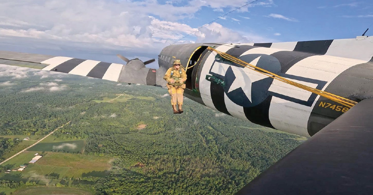 Sean Lockhead ’90, MS ’99 Takes a Big Leap to Support Veterans